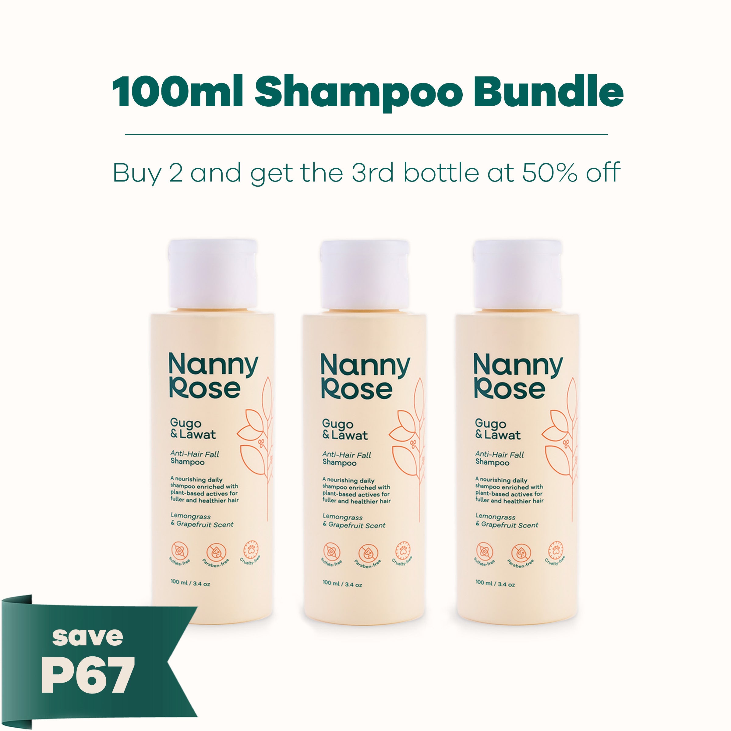 100ML GUGO & LAWAT SHAMPOO BUNDLE – Nanny Rose