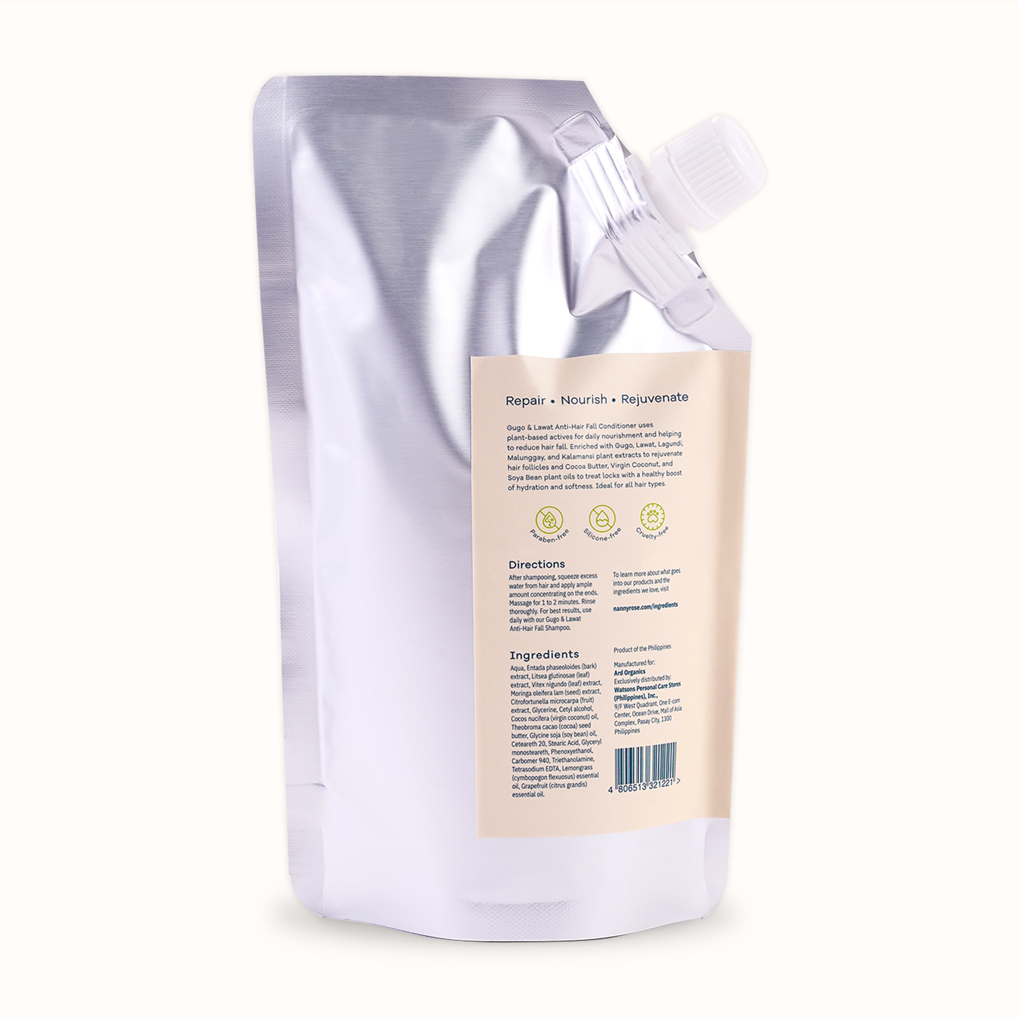 GUGO & LAWAT ANTI-HAIR FALL CONDITIONER REFILL – Nanny Rose