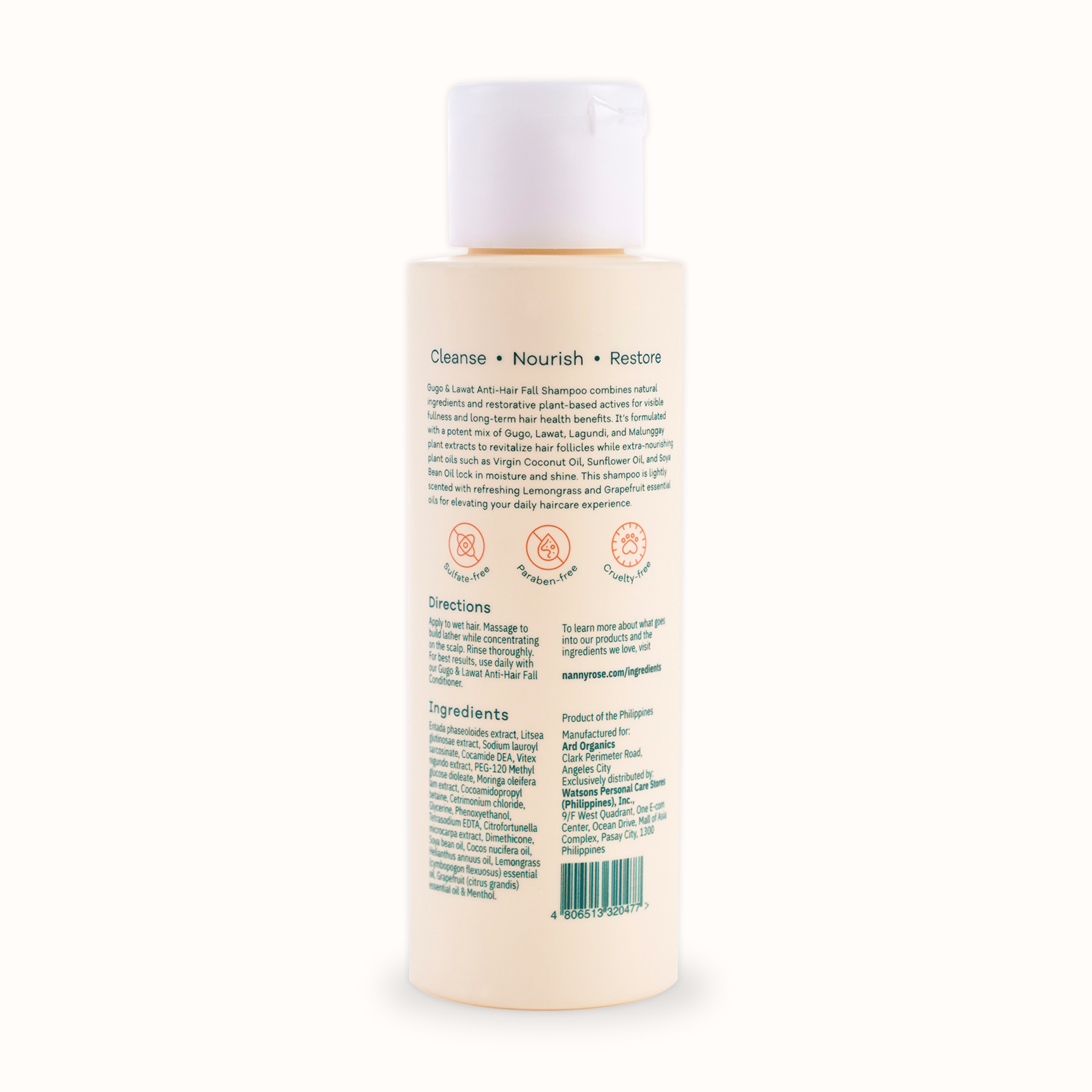 GUGO & LAWAT ANTI-HAIR FALL SHAMPOO – Nanny Rose